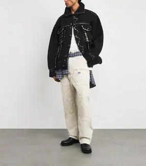 Kapital Wool Knitted Trucker Jacket