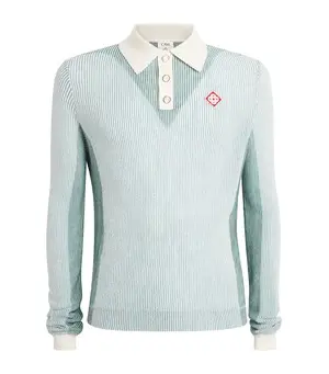 Casablanca Stretch Polos For Men