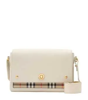 Burberry Leather Note Cross-body Bag - Neutral
