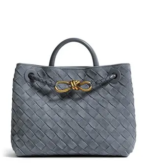 BOTTEGA VENETA Small Suede Andiamo Top-Handle Bag
