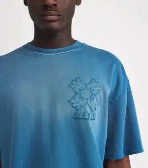 Amiri Oversized Quad T-shirt - Blue