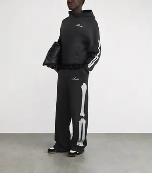 Amiri Cotton Bones Oversized Sweatpants