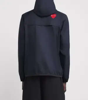 Play Comme Des Garcon X K-way Water-resistant Jacket - Navy