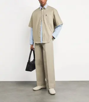 AMI Paris Cotton De Coeur Shirt
