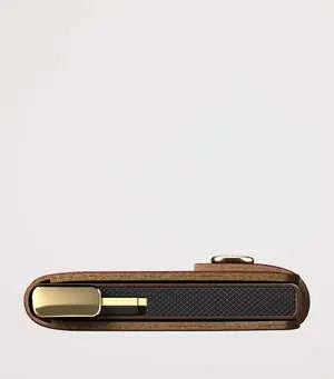 SECRID Basco Leather Miniwallet - Brown