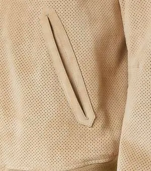 TOM FORD Leather Bomber Jacket - Green