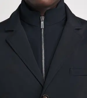 MOORER Layered Borromeo Coat