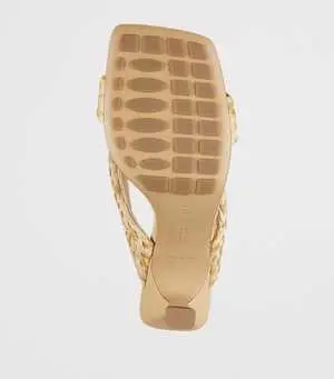 Bottega Veneta Raffia Riva Mules