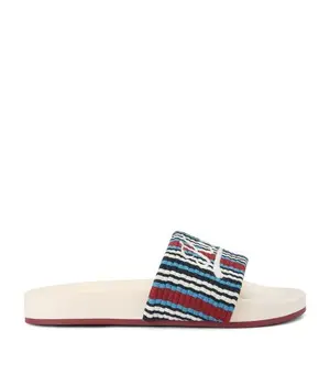 Kurt Geiger Logo Script Slides - Red