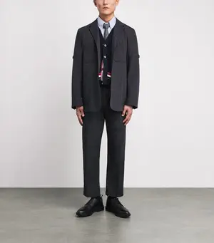 Thom Browne Cotton Cargo-pocket Straight Trousers