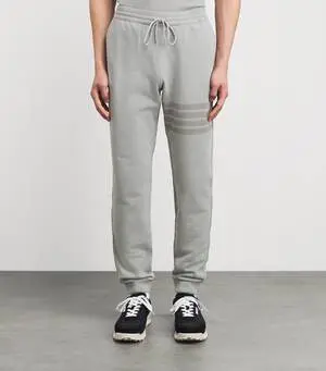 Thom Browne Cotton 4-bar Sweatpants - Grey