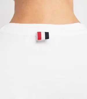 Thom Browne Cotton 4-bar T-shirt - White