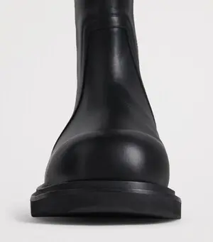 Rick Owens Leather Creeper Gabe Boots