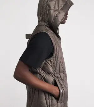 Rick Owens X Moncler Down Geocamo Gilet