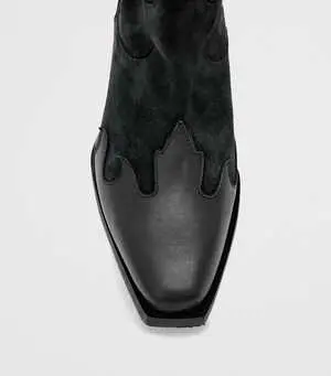 ALLSAINTS Suede Dolly Cowboy Boots 47