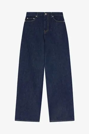 GANNI Lari Jeans - Navy