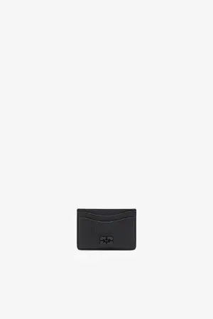 GANNI Bou Card Holder - Black
