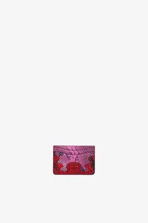 GANNI Bou Card Holder - Pink