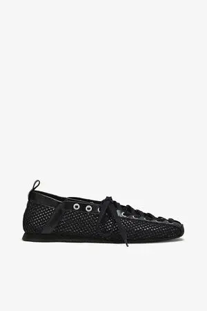 GANNI Sporty Ballerina - Black