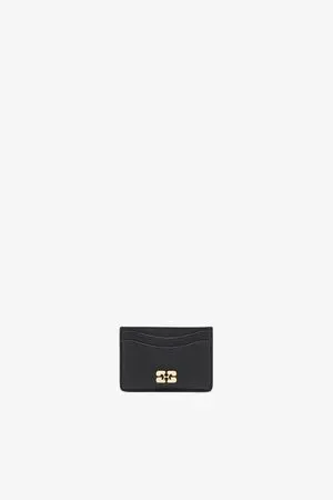 GANNI Card Holder - Black