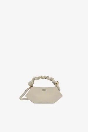 GANNI GANNI Mini Bou Bag With Twisted Handle Grey