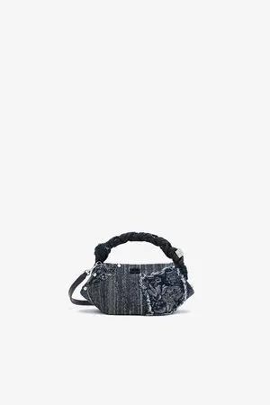 GANNI Mini Bou Bag Navy