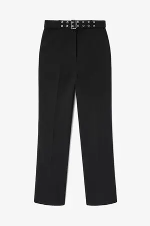 GANNI Belted Trousers