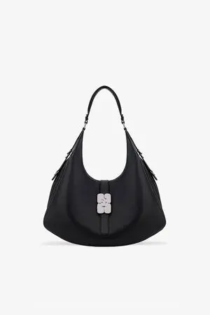 GANNI Large Kat Bag - Black