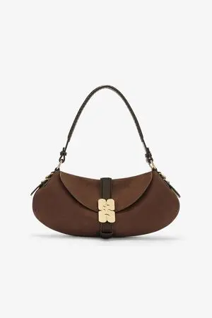 GANNI B-kat Shoulder Bag - Brown