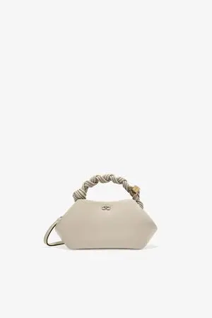 GANNI Light Small Bou Bag - Grey