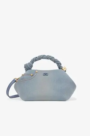 GANNI Denim Bou Bag - Blue