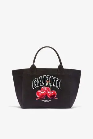 GANNI Medium Cherry Tote Mixed