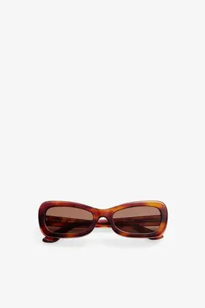 GANNI X Ace & Tate Brooke Sunglasses - Beige