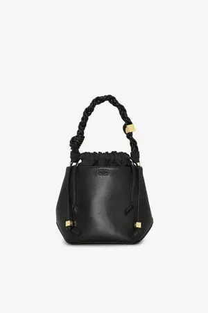 GANNI Bou Bucket Bag - Black