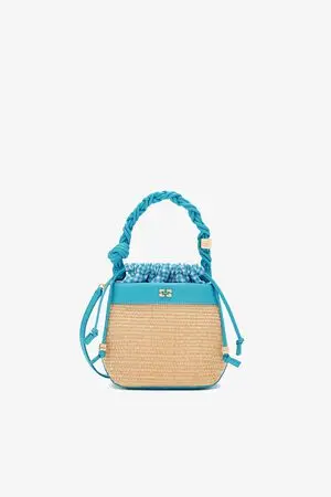 Ganni Braided Bucket Bags