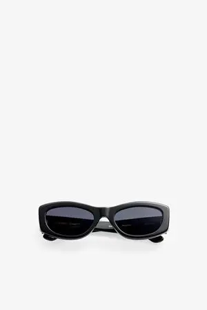 GANNI X Ace & Tate Lana Sunglasses - Black