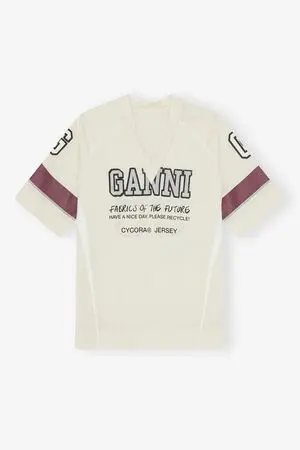 GANNI Oversized T-shirt - White