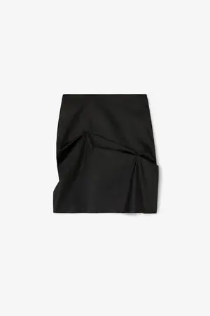 GANNI Nylon Mini Skirt