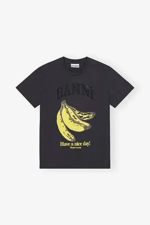 GANNI Graphic T-shirt - Mixed
