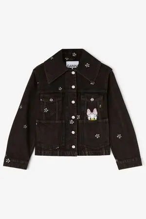 GANNI X Disney Daisy Duck Denim Jacket