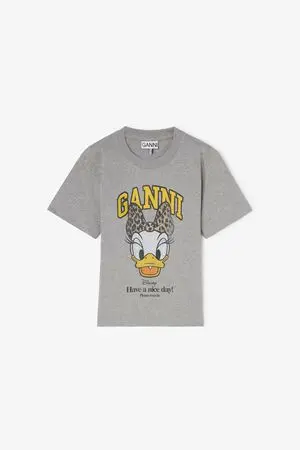 GANNI X Disney Daisy Duck T-shirt - Grey