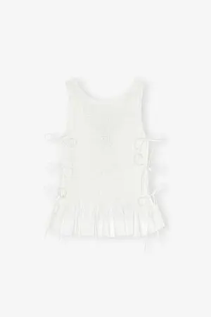 GANNI Top - White
