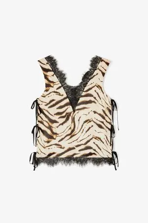 GANNI Top White
