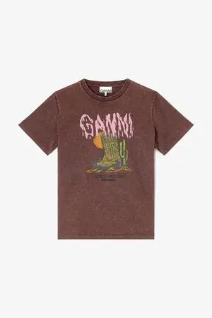 GANNI Vintage Wash T-shirt