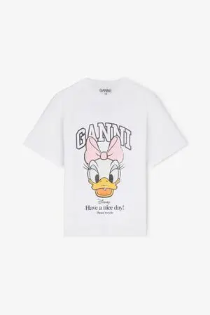 GANNI X Disney Daisy Duck T-shirt - White
