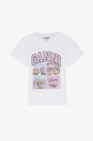Ganni Short Sleeve T-shirts For Women