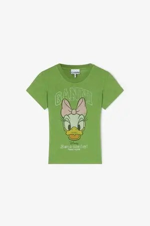 GANNI X Disney Daisy Duck T-shirt - Minced Herb