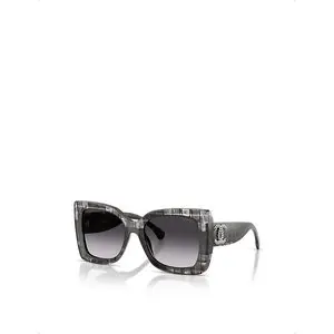Chanel Ch5555 Square-frame Sunglasses - Black