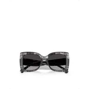 Chanel Ch5555 Square-frame Sunglasses - Black