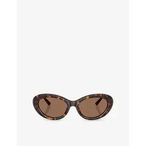 Dolce & Gabbana Dg4519 Round-frame Tortoiseshell Sunglasses - Brown